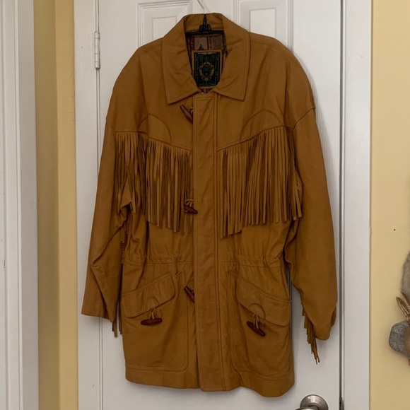 Winlit 1965 | Jackets & Coats | Leathersuede Fringe Jacket | Poshmark